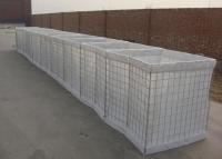 China welded mesh flood control barriers galvanized welded wire mesh defensive bastion barriers for sale