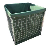 China Galvanized Welded 5.00mm Wire Military Barrier Gabion Sand Bag UV Resistance for sale