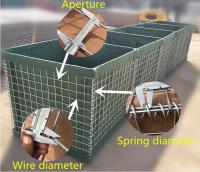 China ISO CE Anti Corrosion Military Sand Wall Hesco Barrier High Durability for sale