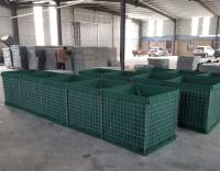 China Galvanized Welded 5.00mm Wire Military Barrier Gabion Sand Bag UV Resistance for sale