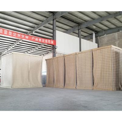 China Hot Galvanized Welded Defensive Military Barrier HESCO Boxes With Geotextile for sale