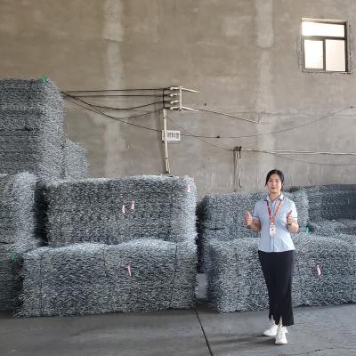 China Anti Rust 6m Galvanized Gabion Basket Mattress Retaining Wall for sale