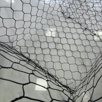 China PVC 2.7mm Hexagonal Gabion Mesh For Stone Filled Gabion Box for sale