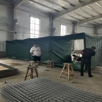 China Galvanized Metal Cage 5mm Defensive Barrier Bastion For Protection for sale