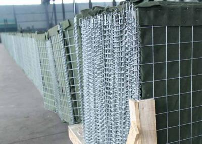 China Durable Welded Gabion Defensive Barrier Bastion 75*75mm Hot Dipped Galvanized for sale