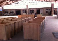 China Durable Welded Gabion Defensive Barrier Bastion 75*75mm Hot Dipped Galvanized for sale