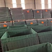 China Welded Military Sand 5mm Hesco Gabion Box Wall Army Protective for sale