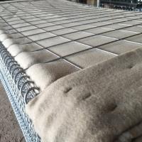 China Mil 10+Mil 3 Defensive Military Barrier Galfan Welded Gabion Box Hesco for sale