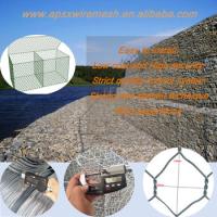 China Heavy Zinc Coating Pvc Gabion Box 2x1x0.5m For Enhanced Performance for sale