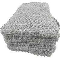 China Woven 3.0mm Gabion Cage Retaining Wall 80mm X 100mm Mesh Size for sale