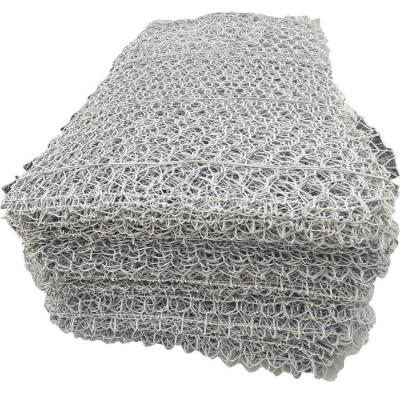 China Woven 3.0mm Gabion Cage Retaining Wall 80mm X 100mm Mesh Size for sale