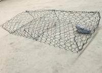 China Slope Support 2m X 1m X 1m Custom Gabion Baskets 6x8cm Mesh Hole for sale