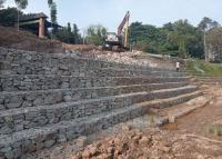 China Diameter 2.7mm Galvanised Gabion Hole Size 60x80 Mm for sale