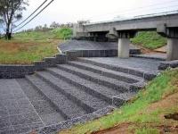 China 2.7mm Galvanized Gabion Basket Stone Box Customized Size for sale