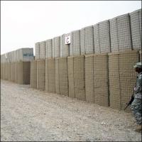 China 1.37*1.06*10m Barricade Military Hesco Barriers Galvanized Sand Bags Mil 10 for sale