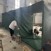 China 1.37*1.06*10m Barricade Military Hesco Barriers Galvanized Sand Bags Mil 10 for sale