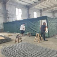 China 1.37*1.06*10m Barricade Military Hesco Barriers Galvanized Sand Bags Mil 10 for sale