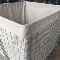 China 5mm Military Barrier Hot Galvanized Heavy Duty Sand Bag Wire Mesh Defensive for sale