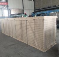 China 5mm Military Barrier Hot Galvanized Heavy Duty Sand Bag Wire Mesh Defensive for sale