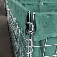China 5mm Military Barrier Hot Galvanized Heavy Duty Sand Bag Wire Mesh Defensive for sale