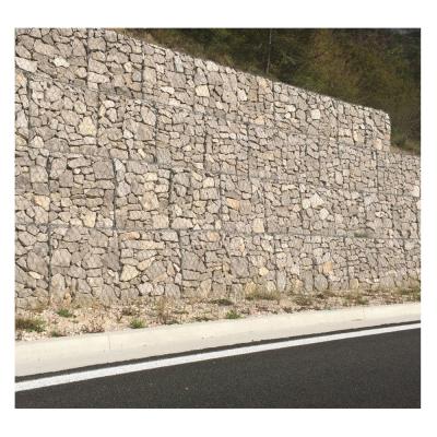 China 1x1x1m Hexagonal Gabion Basket / Galvanized Pvc Coated Gabion Box for sale