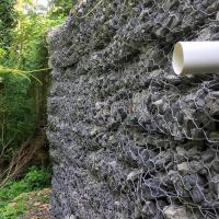 China Easy Installation Gabion Basket With Soil/Sand/Rock Fill Bank Slope Protection Mesh for sale