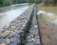 China Heavy Duty Gabion Baskets For Slope Protection Tianjin Port 2.0-4.0mm Wire Diameter for sale