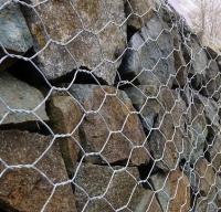 China Shuxin Hot Galvanized 60*80mm Hole 2.7mm Wire Mesh Gabion Basket For Flood Control for sale