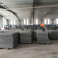 China Anti Rust Defensive Barrier Welding Galvanized Folding Steel Wire Mesh for sale