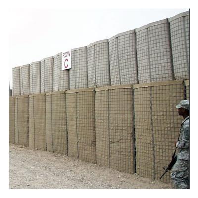 China Galvanized Mil3 Sand Wall Barrier Blast Wall For Flood Mil6 Gabion Welded Defensive Barriers for sale