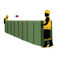 China Quick And Easy Setup Defensive Barrier For Flood Control And Fortifications for sale