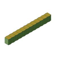 China Anti Rust Flood Control Welded Hesco Barrier Gabion Box For Defenisve Barrier Retaining Wall for sale