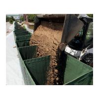 China Military 4-6mm Customized Size Galvanized Defensive Barrier Galfan  Geotextile Cloth For Flood Contro for sale
