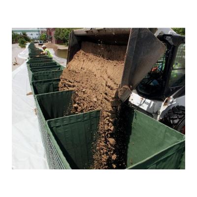 China Military 4-6mm Customized Size Galvanized Defensive Barrier Galfan  Geotextile Cloth For Flood Contro for sale