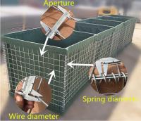 China Customized Galvanized Welded Mesh Hesco Military Barrier for Security Protection for sale