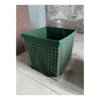 China Factory Supply Green Defensive Barrier Wholesale Welding Wire Mesh Sand Barrier Wall Bastion for sale