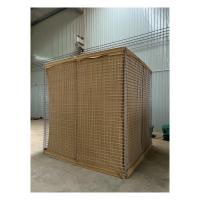 China Factory Supply Green Defensive Barrier Wholesale Welding Wire Mesh Sand Barrier Wall Bastion for sale