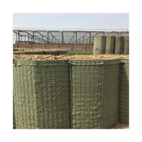 China Factory Supply Green Defensive Barrier Wholesale Welding Wire Mesh Sand Barrier Wall Bastion for sale