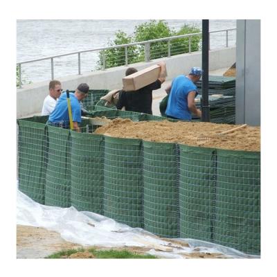 China Portable Welded Square 3x3 inches Military Barrier Defensive Stone Box Barriers In Ghana for sale