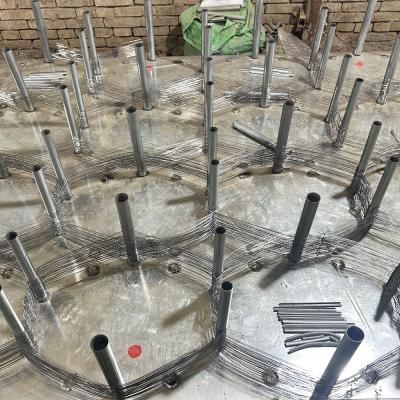China Hot Sale Tank Barriers Mesh Steel Wire Mesh Trap Netting Russia for sale