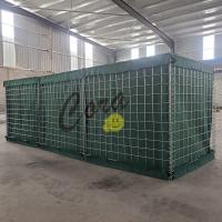 China Mil 19 / 2.74m High Galvanized Defensive Barrier Sand Bastion Explosionproof Retaining Wall For Sale for sale