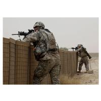 China Galvanized Welded Square 3x3 Inches Military Barrier Defensive Stone Box Barriers In Ghana for sale