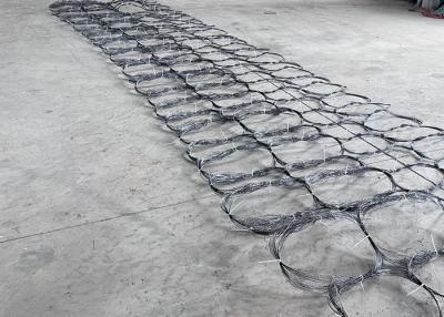 China Four-Tiered Ring Garlands Wire Network Anti Tank Barrier Invisible Obstacle for sale