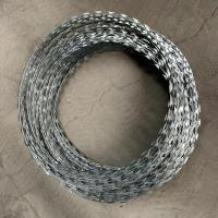 China CBT-60 Plastic Coated Concertina Razor Blade Wire Fencing Meshes for sale