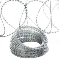 China Wholesale BTO-10 Razor Barbed Wire High Tensile Rolls For Secure Enclosures Wire Fence Panel for sale
