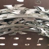 China Galvanized Competitive Price Razor Bared Wire Concertina Barbed Protection Fence for sale