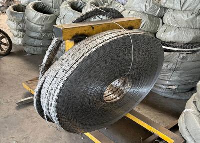 China Excellent Flat Wrap Razor Barbed Wire For Government Buildings for sale