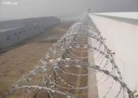 China Spiral Stainless Steel Razor Barbed Wire Mobile Security Barriers for sale