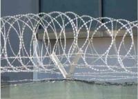 China Cbt 65 Electric Galvanized Razor Barbed Wire With High Security Protection for sale