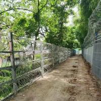 China Hot Dipped Galvanized Razor Blade Barbed Wire Bto-22 Concertina Double Strand Razor Wire Mesh for sale